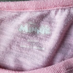 Disney | Shirts & Tops | Minnie Mouse Pink 3t Tshirt | Poshmark